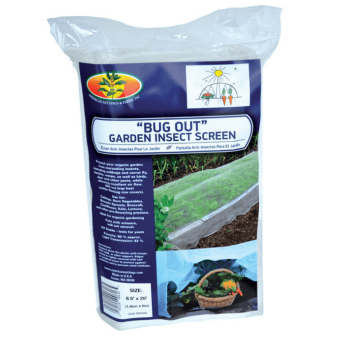 "Bug Out" Garden Insect Screen - American Nettings