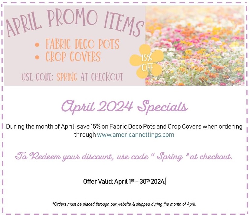 April Newsletter - American Nettings